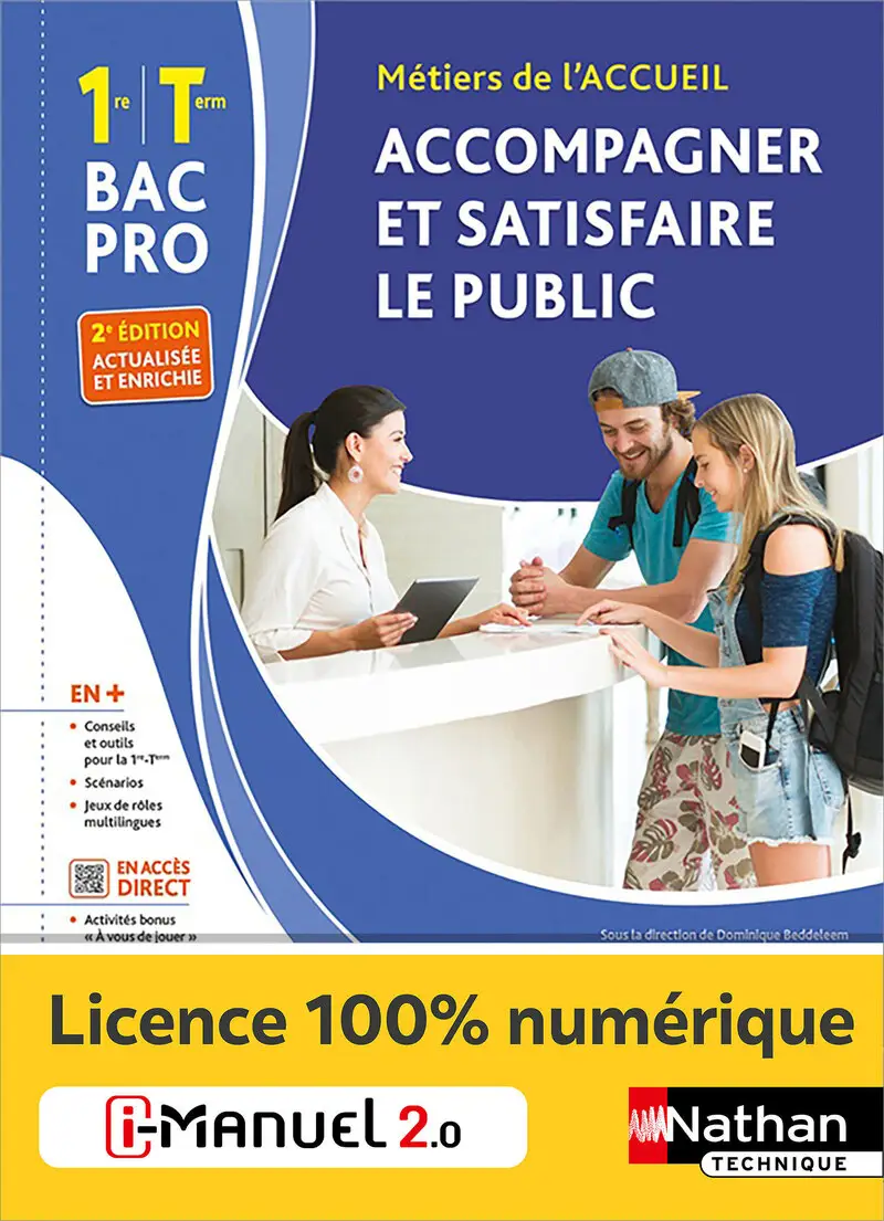 Manuels Scolaires Bac Pro Commerce-Vente-Accueil et CAP EPC | Editions Nathan