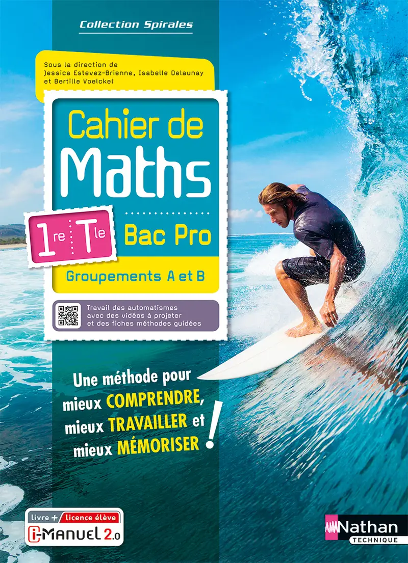 Cahier de Maths - 1re/Terminale Bac Pro - Groupements A et B - Coll ...
