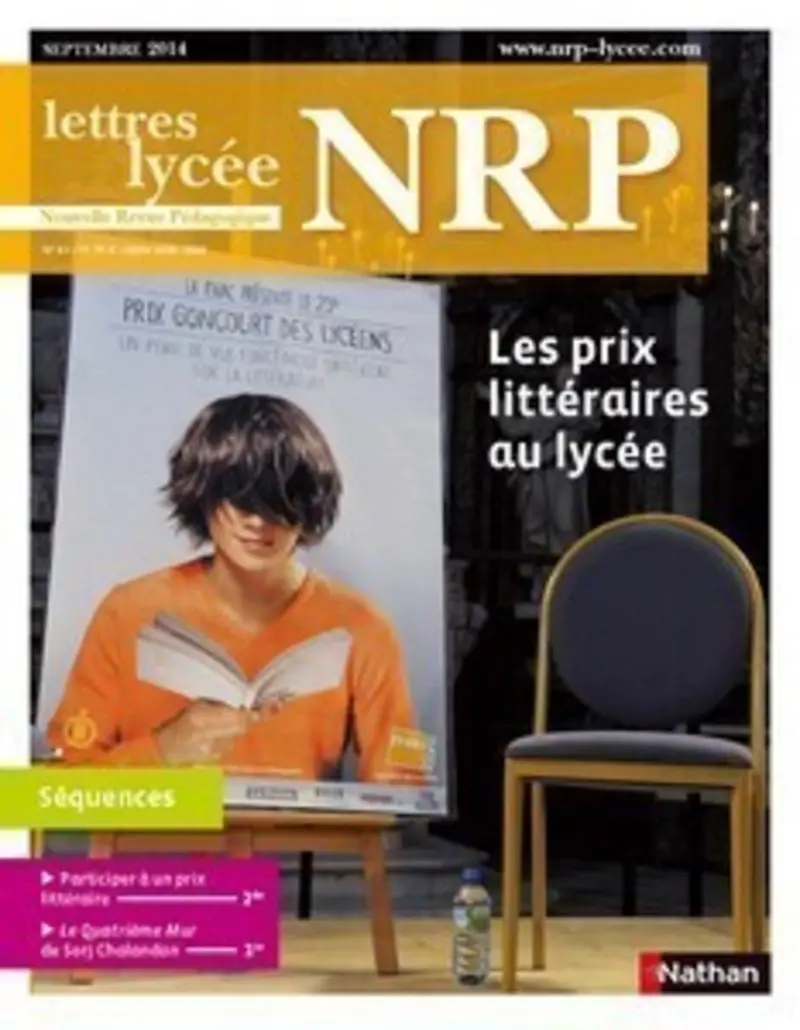 NRP Lycée - Les prix littéraires au lycée - Septembre 2014 (Format PDF) - - 9782091116907 ...